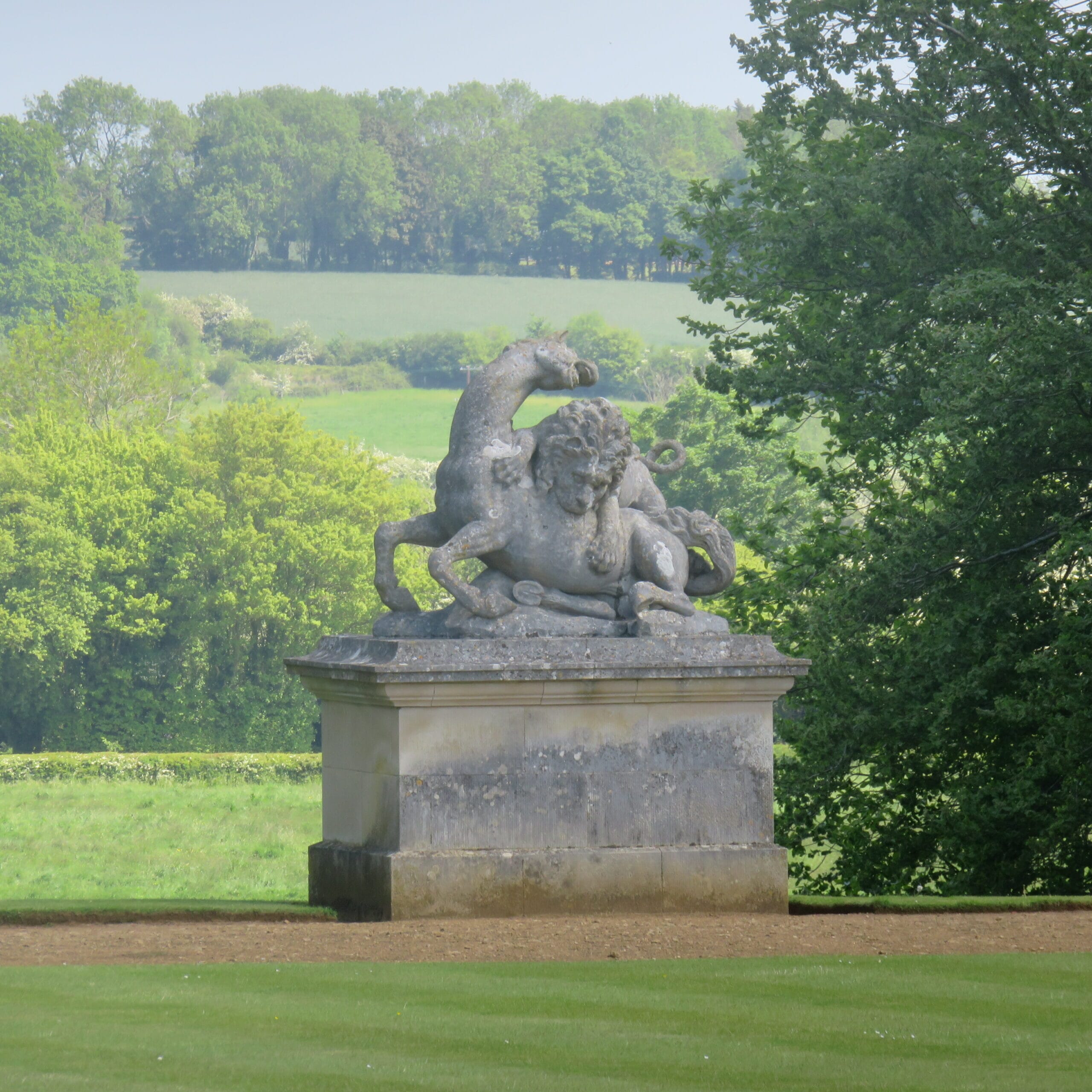 Oxfordshire Historic House and Gardens – Rousham House | Lichen Garden ...