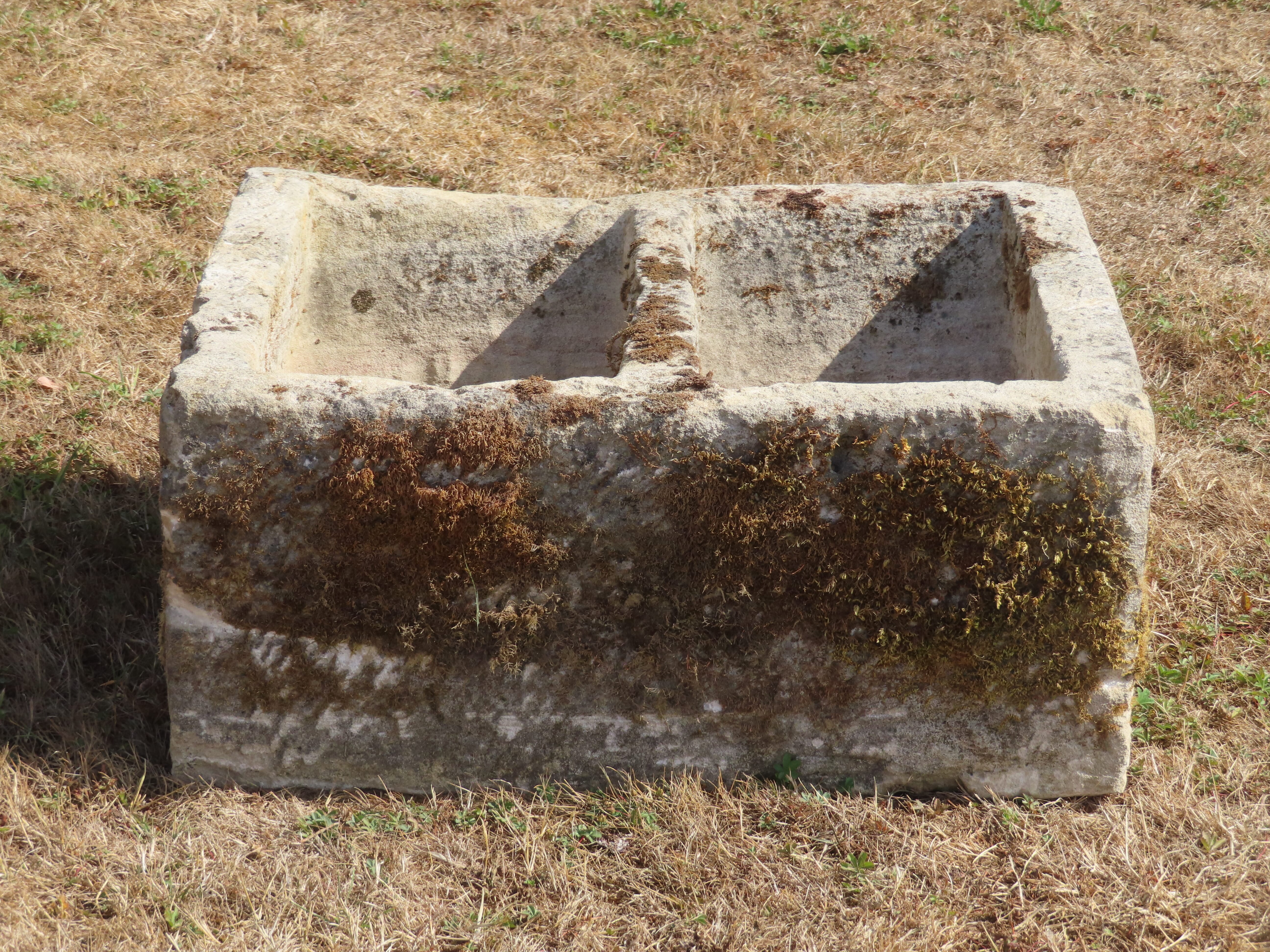 Limestone garden trough | Lichen Garden Antiques